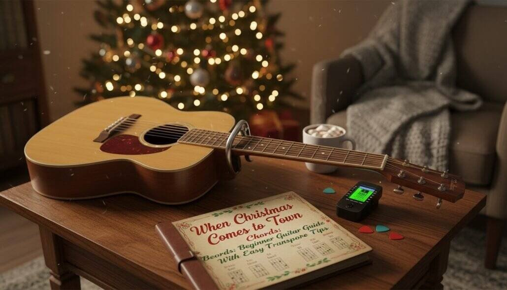 When Christmas Comes to Town Chords: Beginner Guitar Guide
