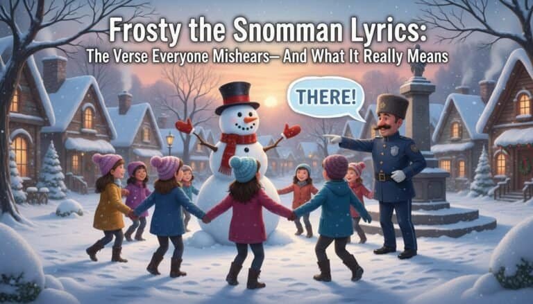 Frosty the Snowman Lyrics Explained: Everyone Mishears