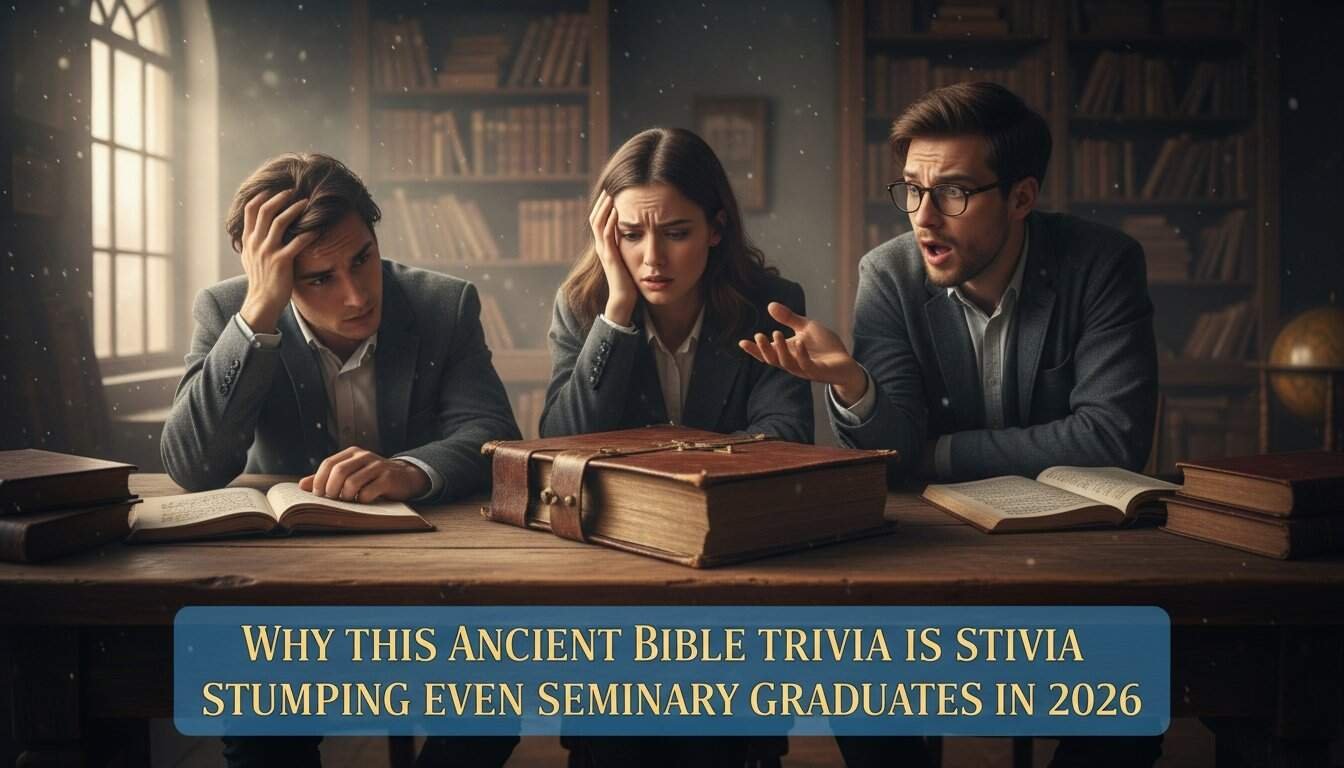Why This Ancient Bible Trivia Is Stumping Even Graduates