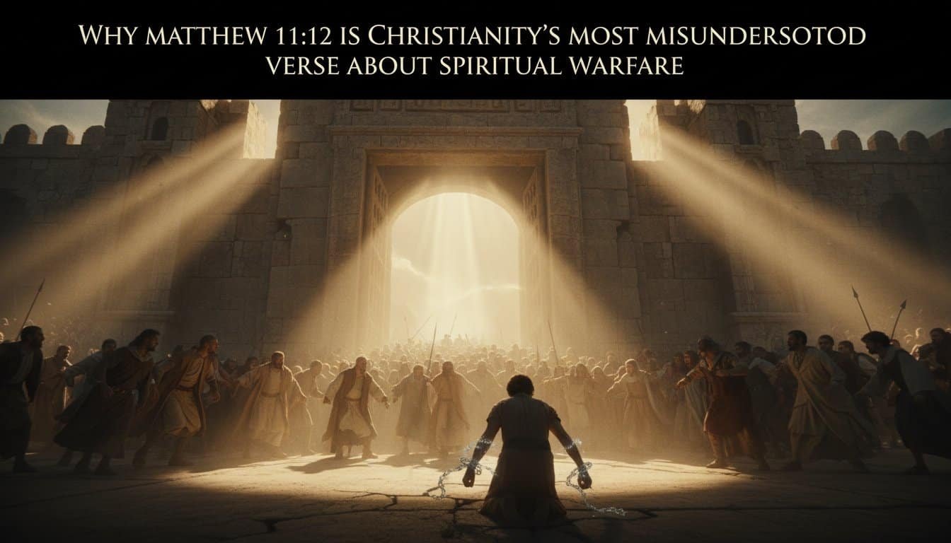 Why Matthew 11:12 Is Christianitys Most Misunderstood Verse