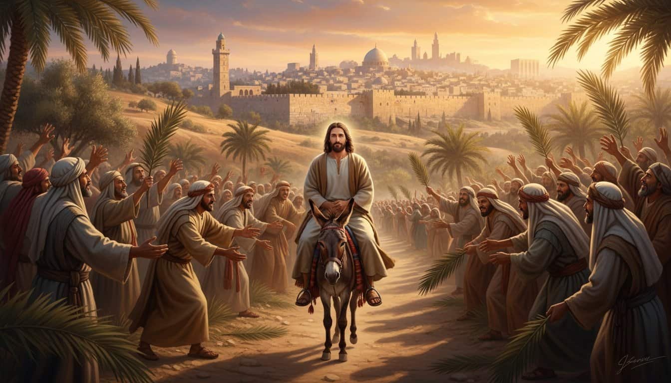 Why Jesus Rode a Donkey Into Jerusalem on Palm Sunday