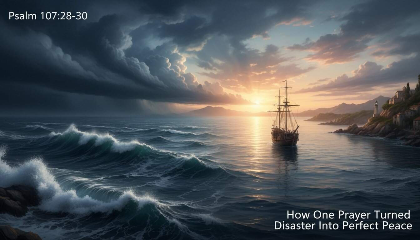 How One Prayer Turned Disaster Into Perfect Peace