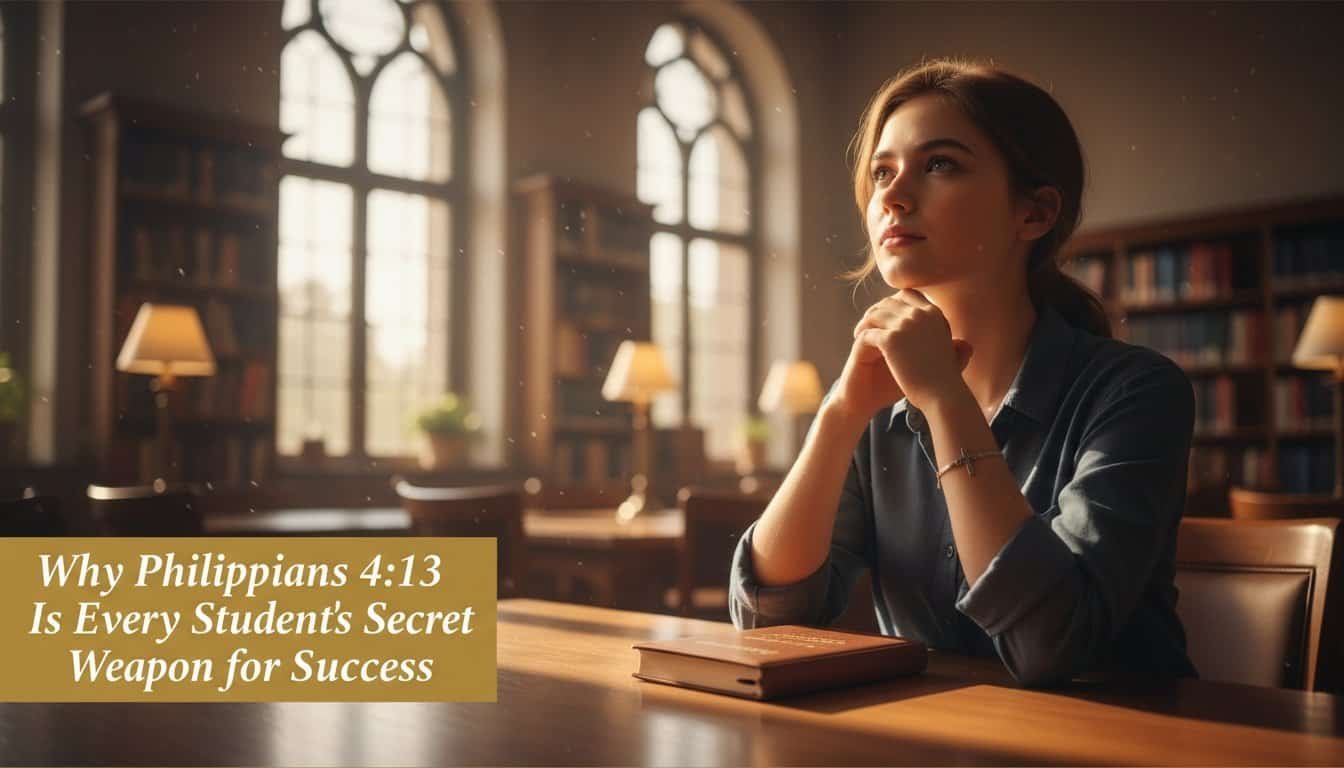 Why Philippians 4-13 Is Every Students Secret for Success