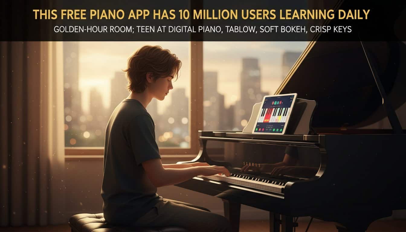 This Free Piano App Has 10 Million Users Learning Daily