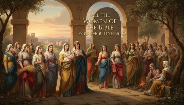 All the Women of the Bible You Should Know - My Bible Song