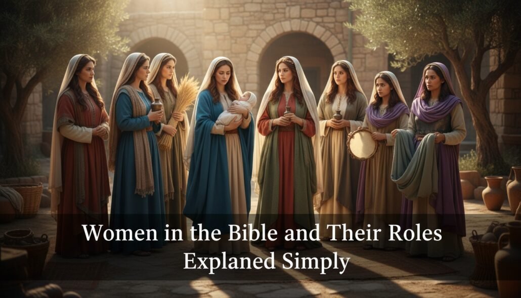 Women in the Bible and Their Roles Explained Simply