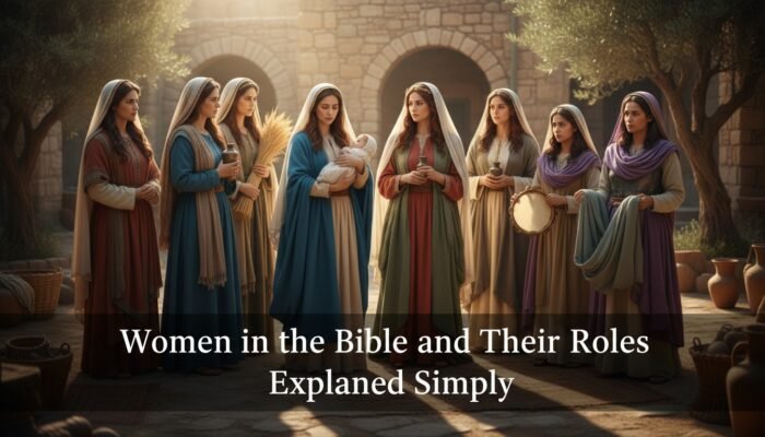 Women in the Bible and Their Roles Explained Simply